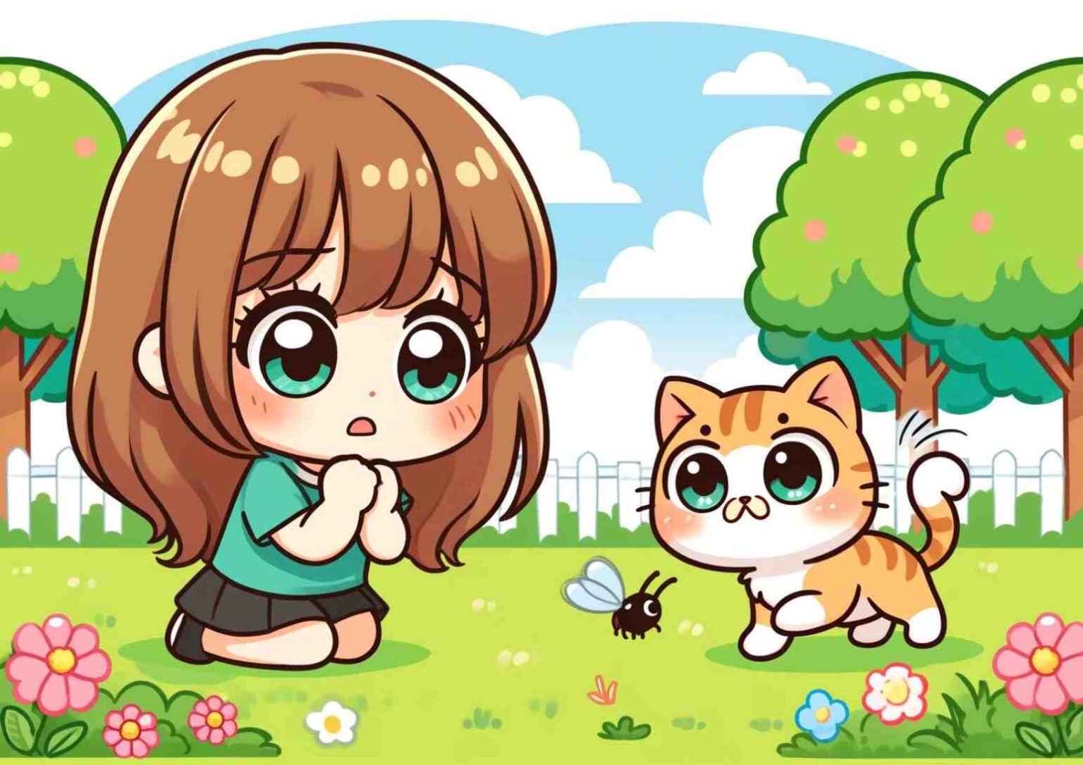Pam and The Cat - We Read English